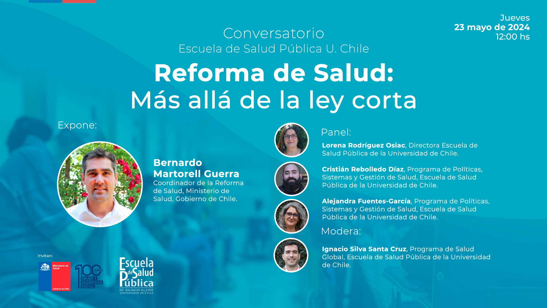 Conversatorio Reforma de Salud: Más allá de la ley corta - Escuela de ...