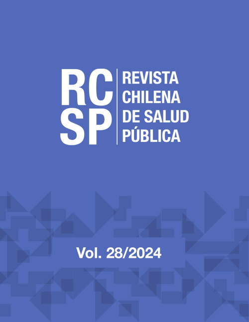 Revista Chilena de Salud Pública Vol. 28 (2024) - Escuela de Salud Pública