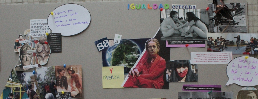 Comunidad ESP realiza collage colaborativo en el marco del 8M - Escuela ...