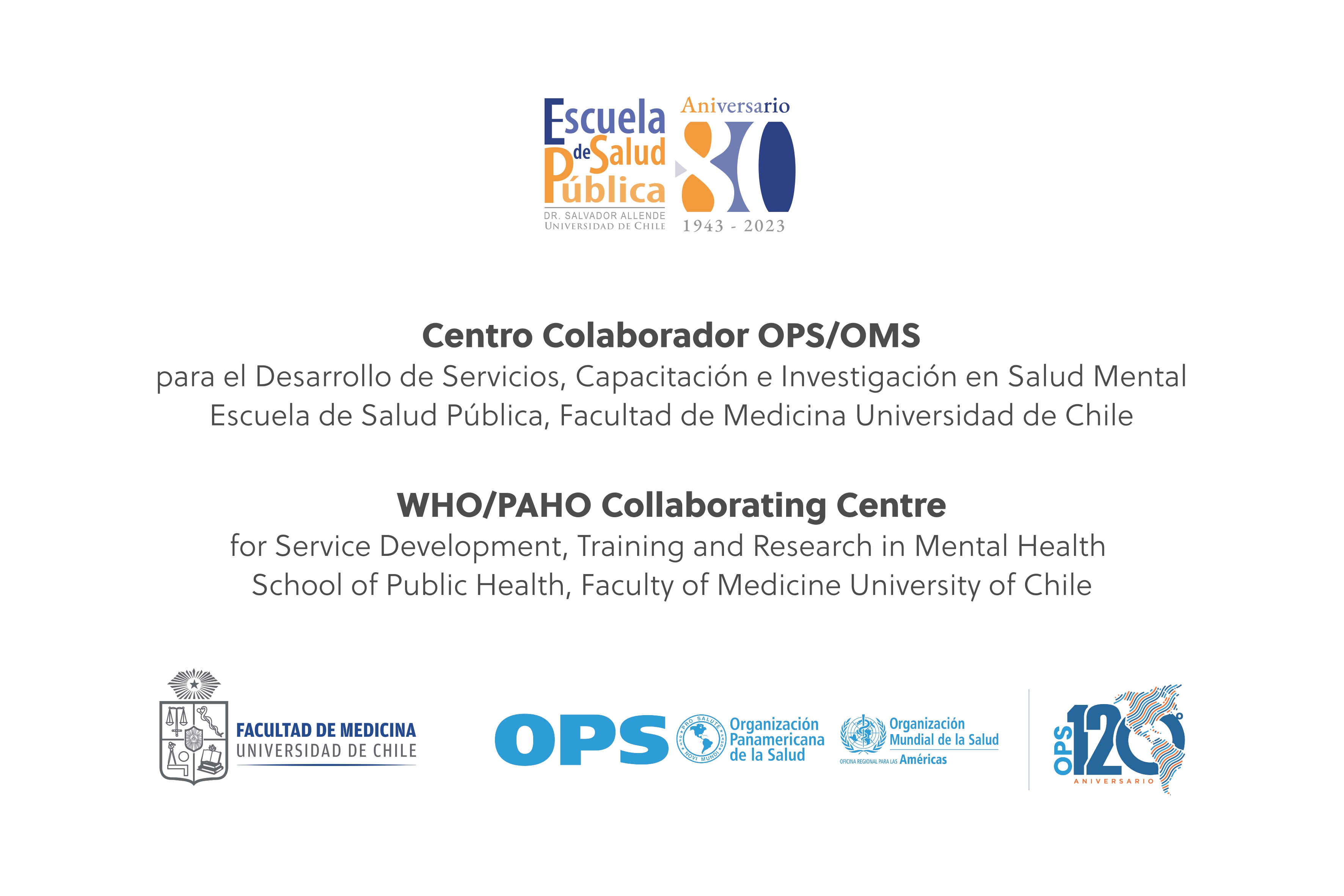 Lanzamiento Centro Colaborador OPS/OMS para el Desarrollo de Servicios ...